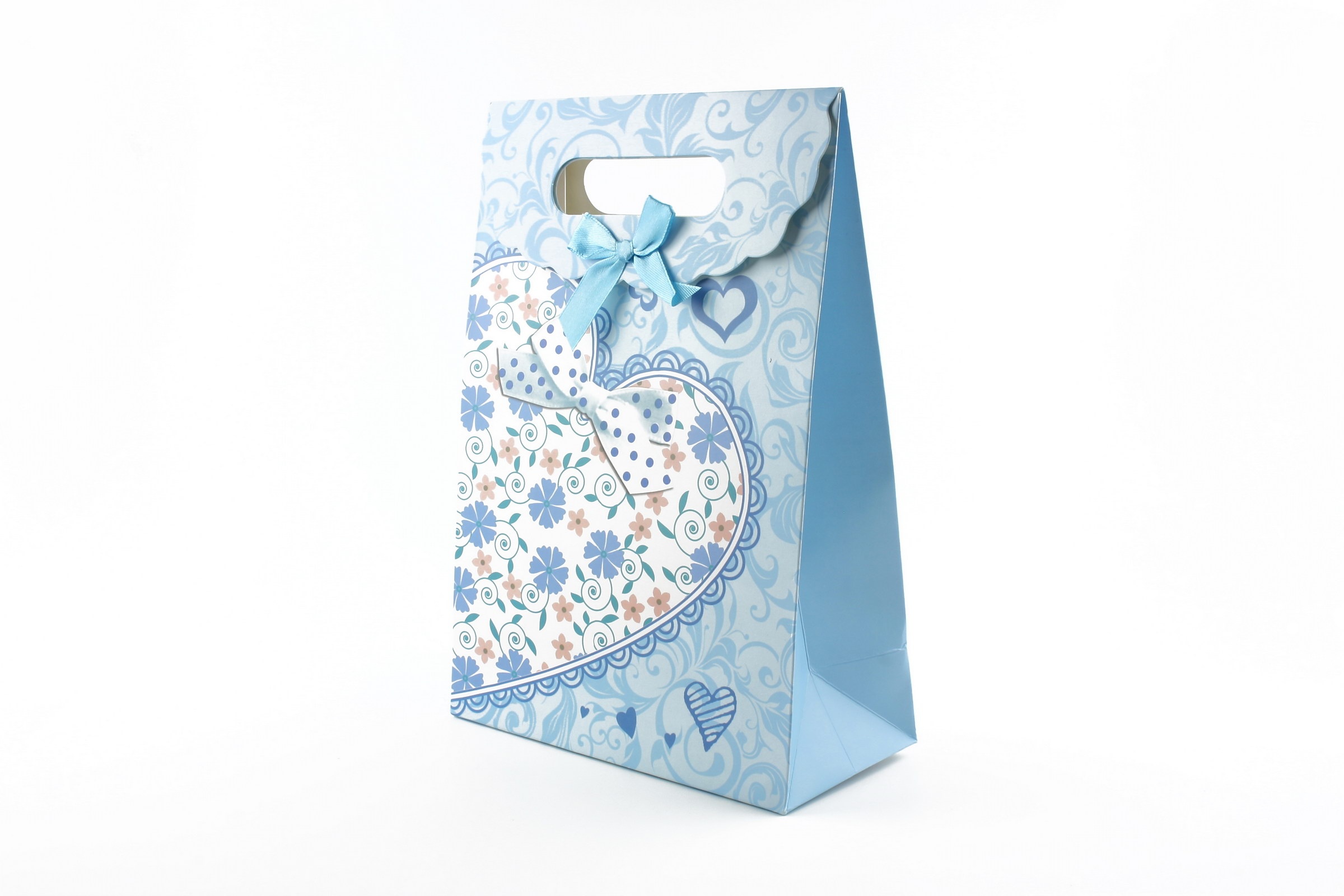 Punga cadou bleu 27x19x6cm