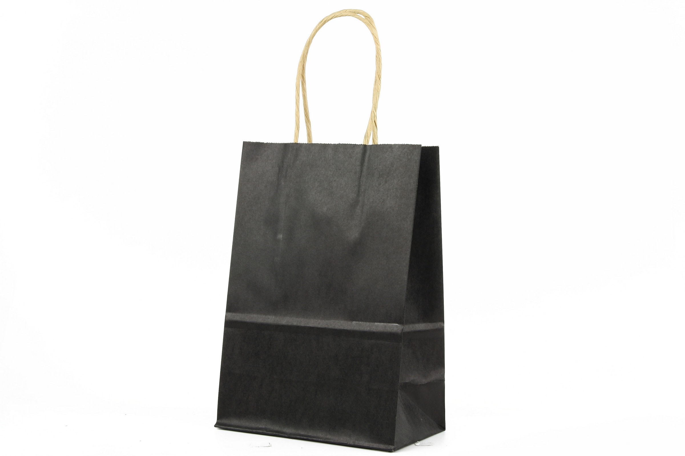 Punga cadou neagra din hartie 15x12x6cm