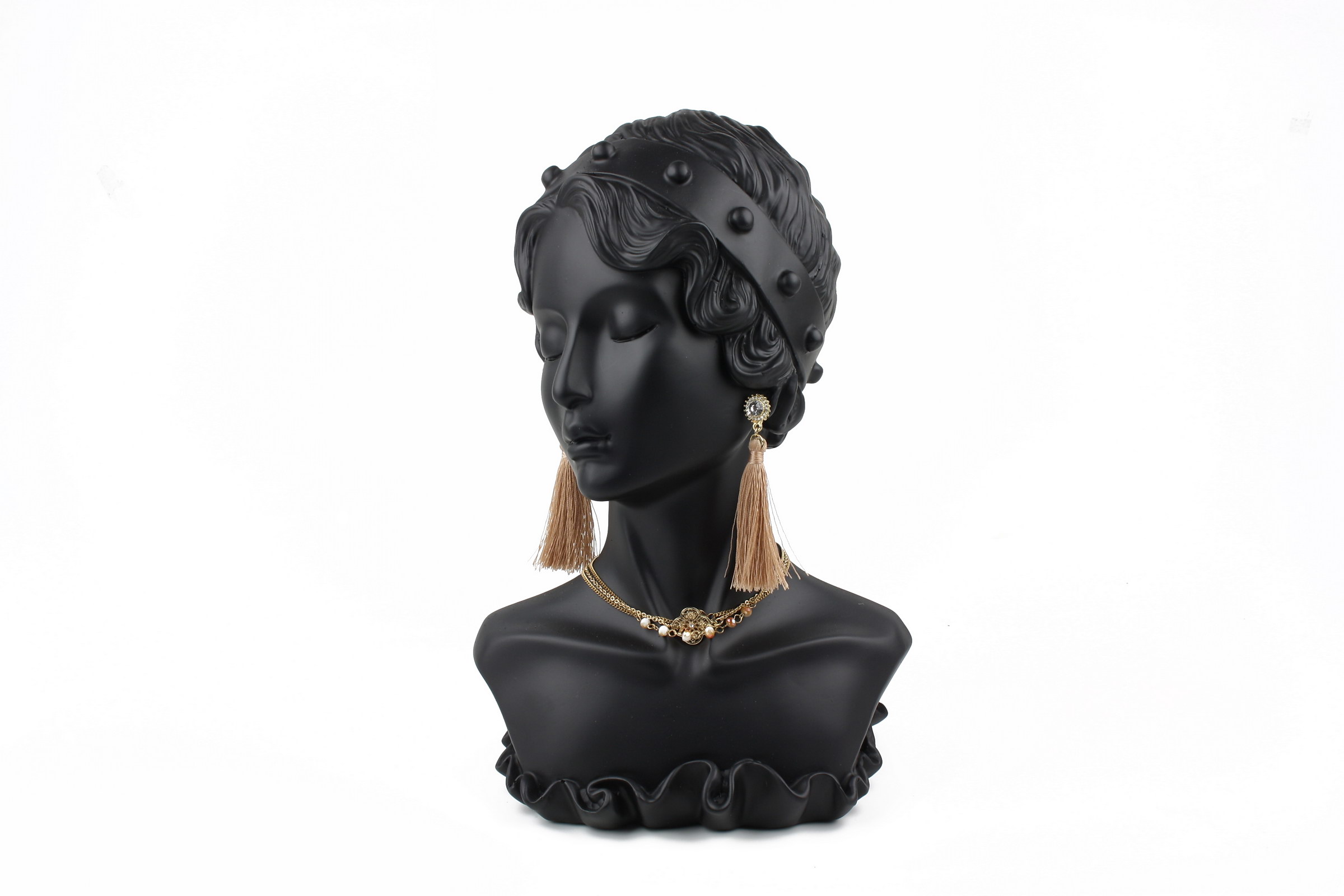 Suport tip statueta pentru prezentare bijuterii 25x17cm