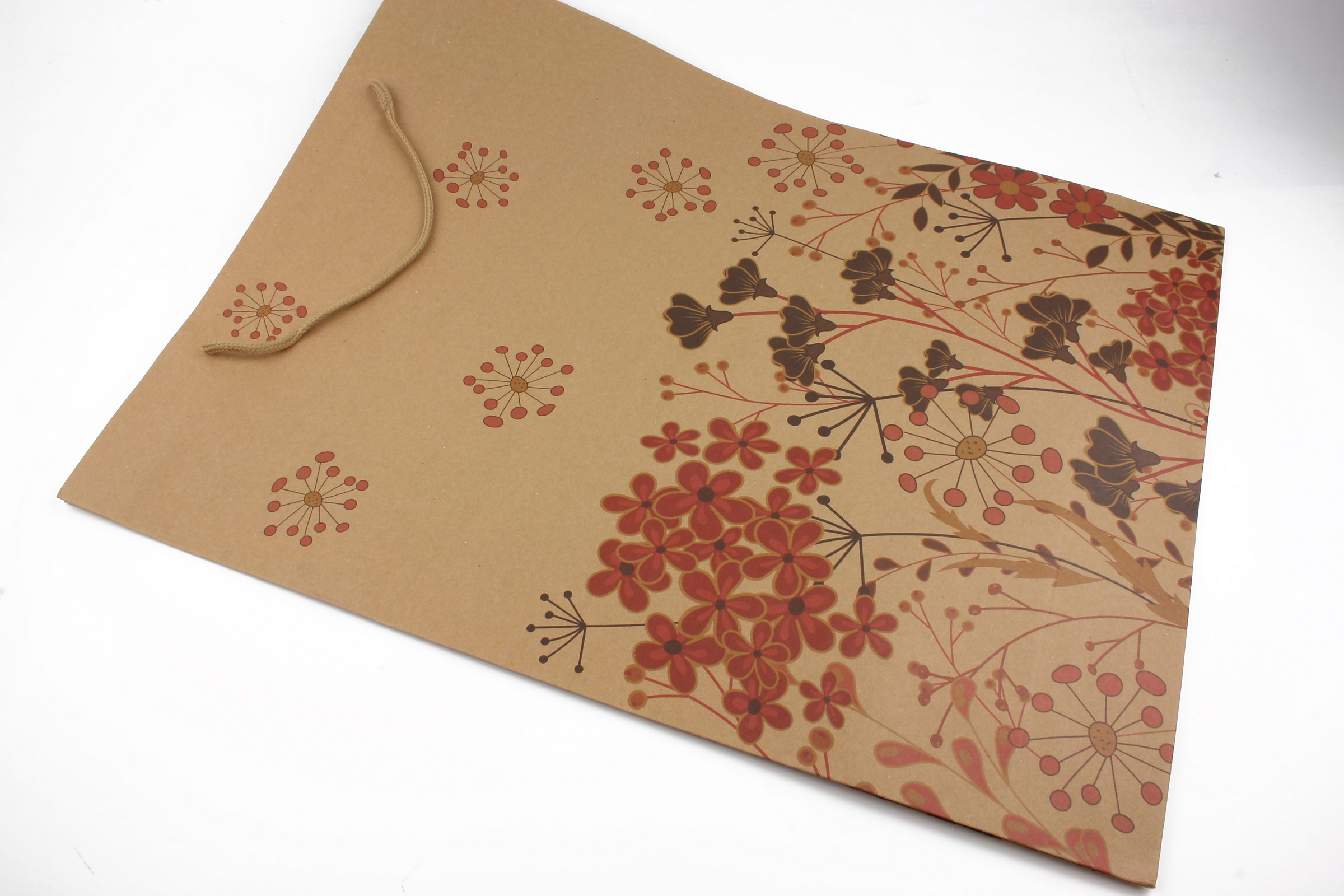 Punga cadou hartie craft 50×38x12cm