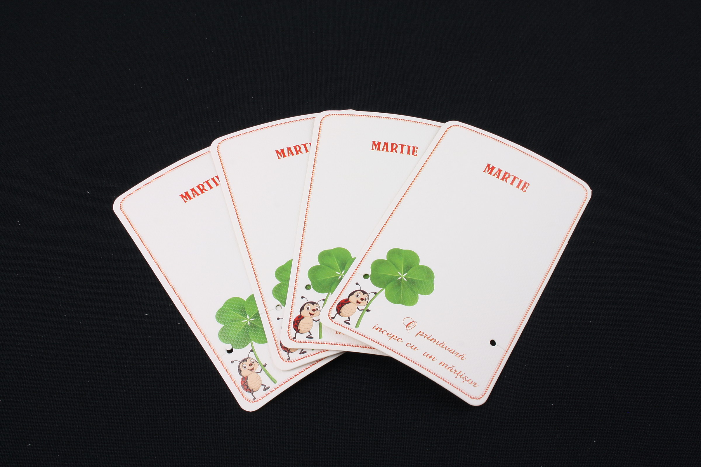 Cartonase martisor 5,5x9cm (50 buc.)